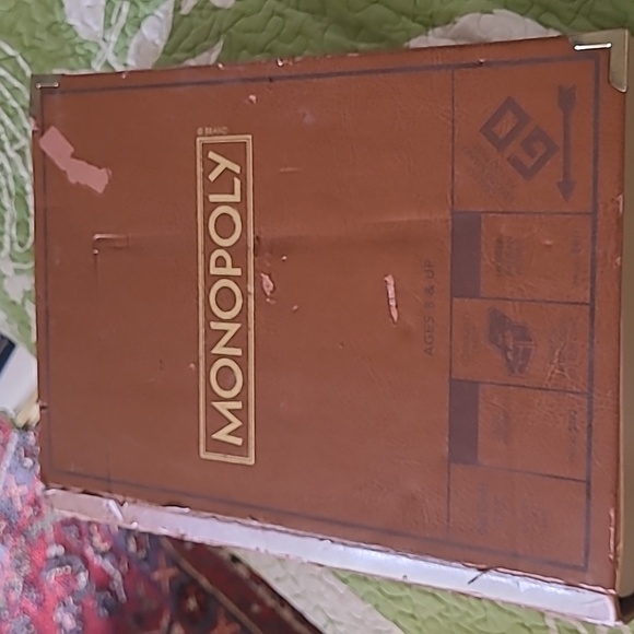 Milton Bradley | Toys | Monopoly Library Game | Poshmark